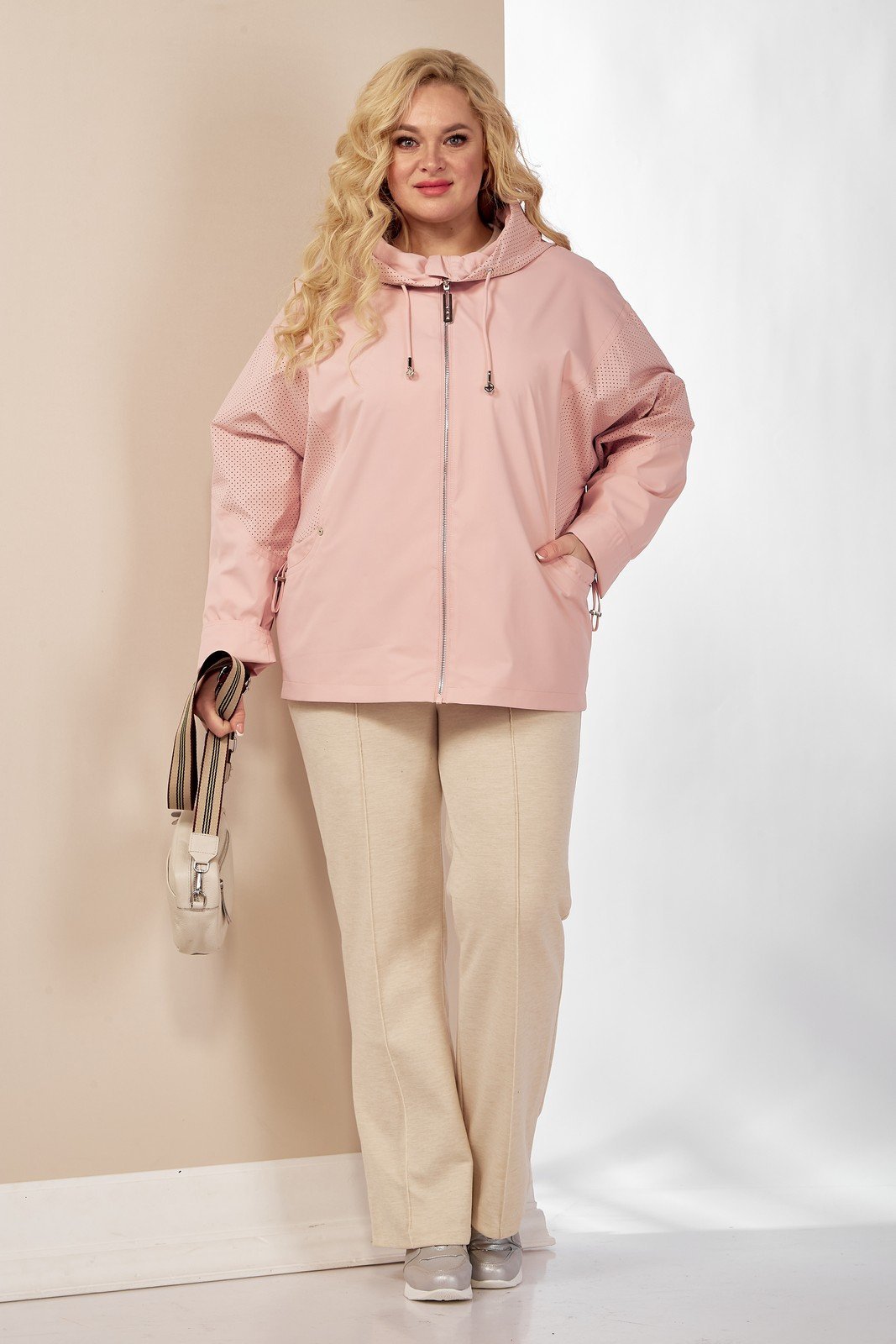 Куртка 2115 пудра Shetti купить - 6% скидка | в наличии